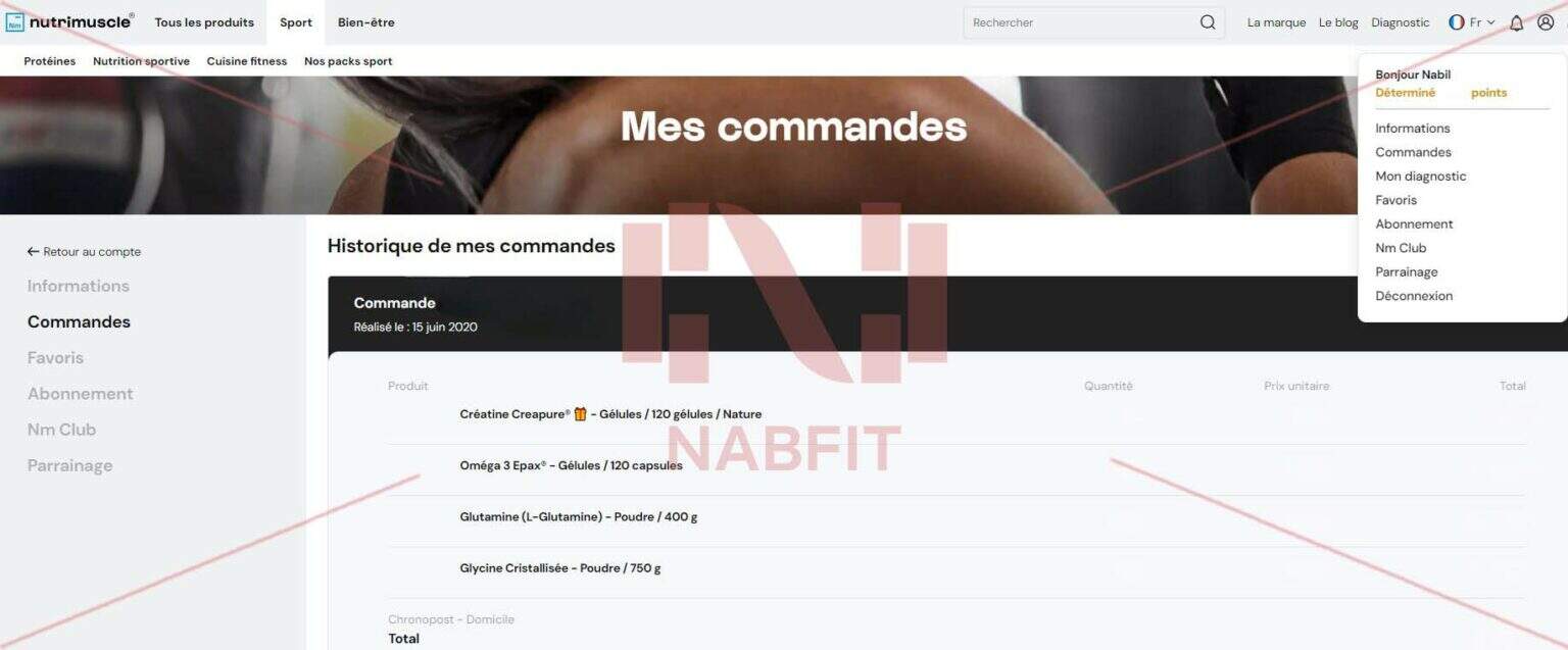 Code promo Nutrimuscle influenceur : - 15 % (avril 2026)